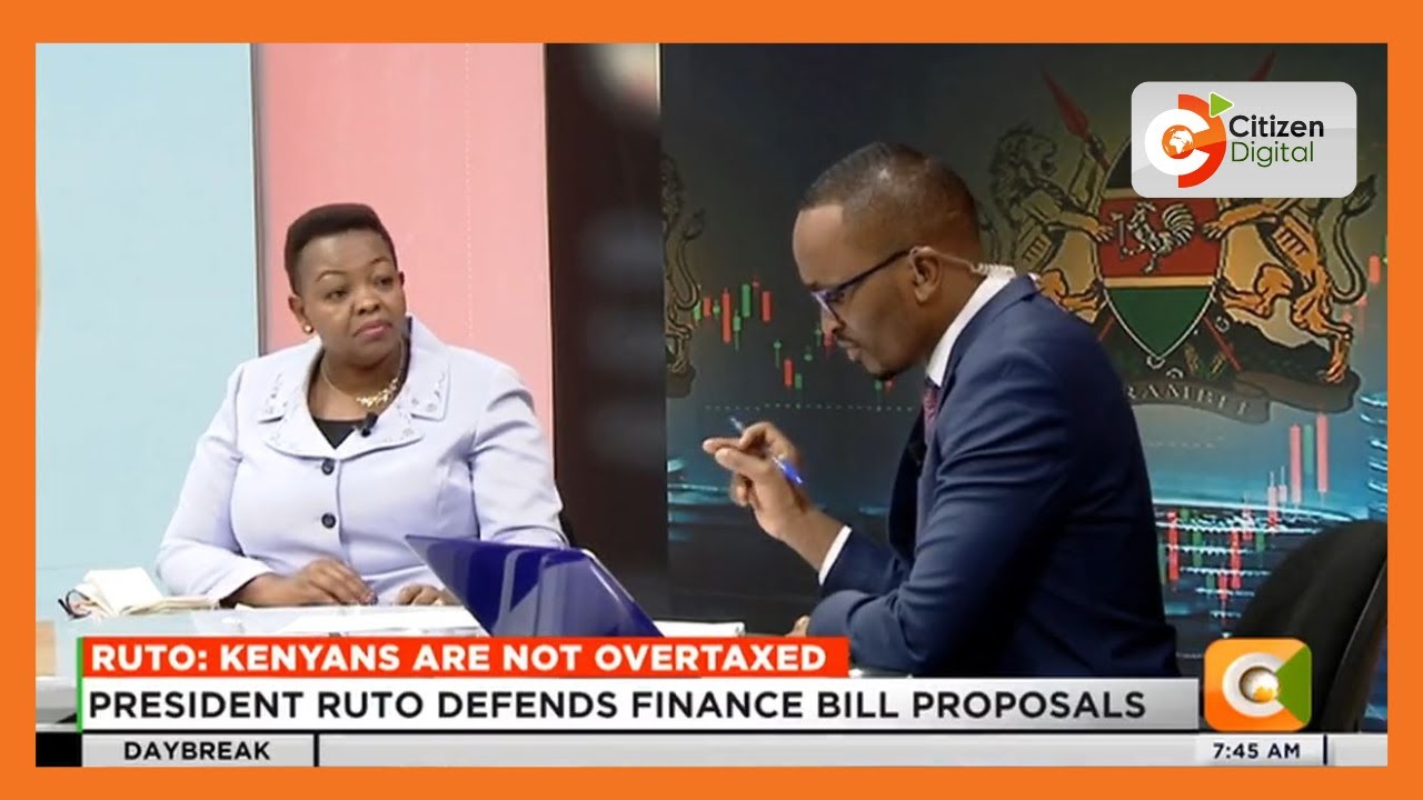 Sam Gituku puts Senator Veronica Maina to task on why the housing levy ...