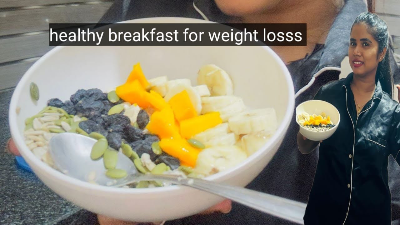 Quick healthy ots breakfast / weight loss recipe - YouTube