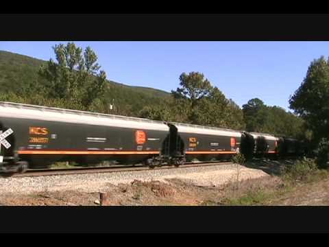 KCS 4105 at Rich Mountain Arkansas - YouTube
