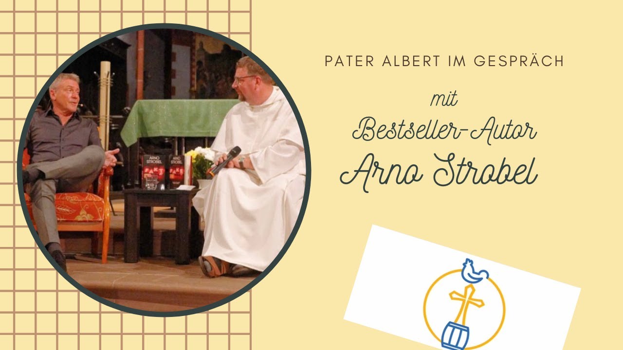 Nr. 1 Bestsellerautor Arno Strobel ("Fake") im Gespräch mit Pater ...