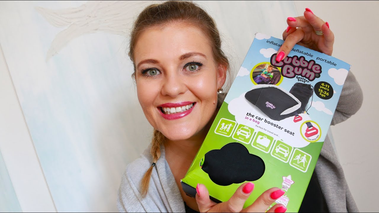 BUBBLE BUM | Car Booster Seat Review - YouTube