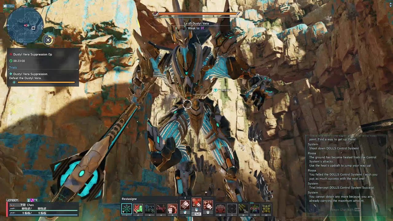 [PSO2:NGS] - Dustyl Vera Rank 3 (Lv65) Solo Run. Fi/Bo Knuckles Only ...