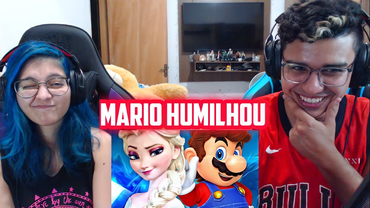 REAGIMOS AO Elsa VS. Mario | Torneio de Titãs Part. Felícia Rock - YouTube