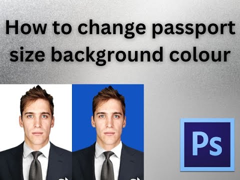How to change passport size background colour | Smart Tech - YouTube