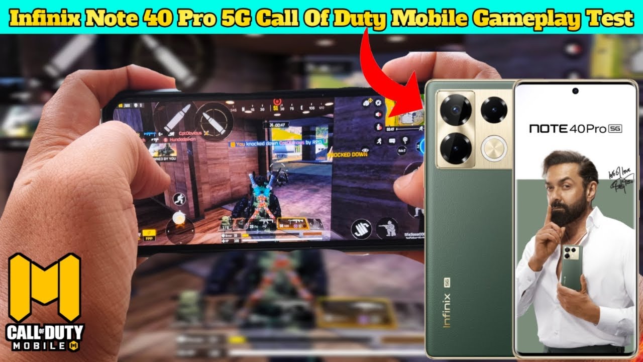 Infinix Note 40 Pro 5G Call Of Duty Mobile Gameplay Test|Infinix Note ...