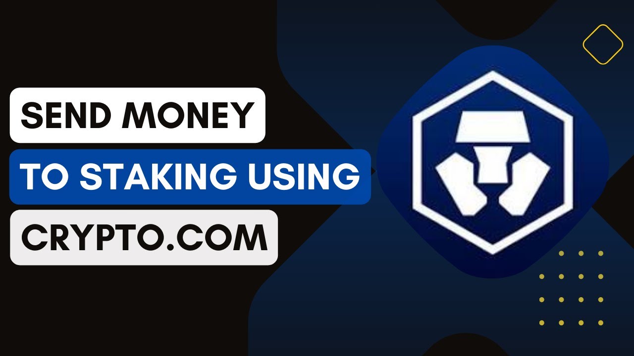 How To Send Money To Stake Using Crypto.Com ! - YouTube