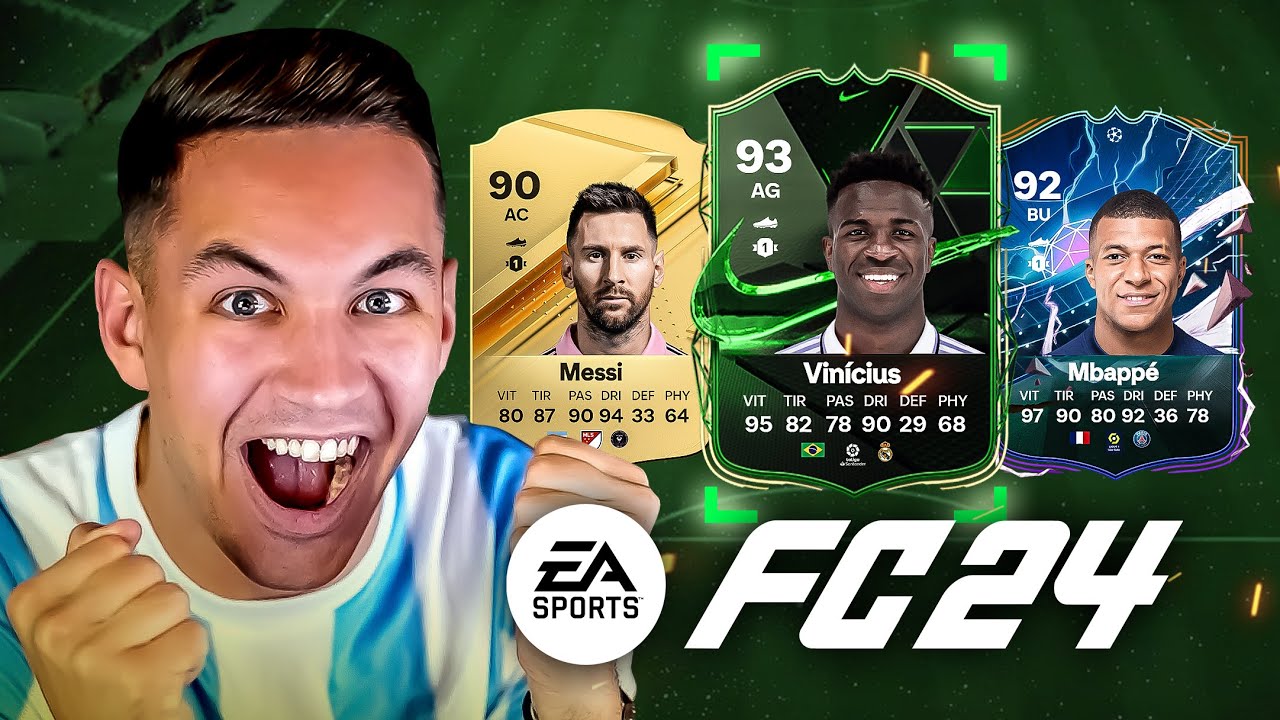 MON 1ER MATCH SUR FC24 ! EN DRAFT !! - YouTube