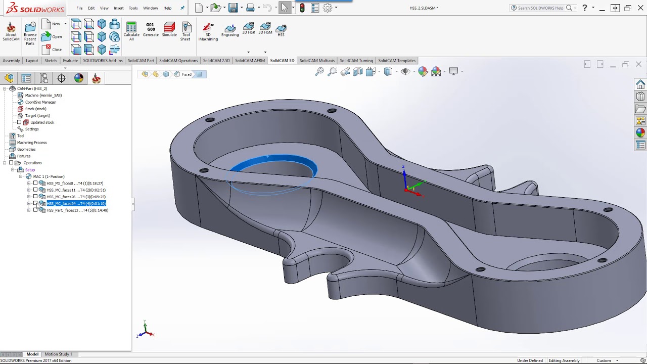 SolidCAM Modules Overview - HSS Part 2 - YouTube