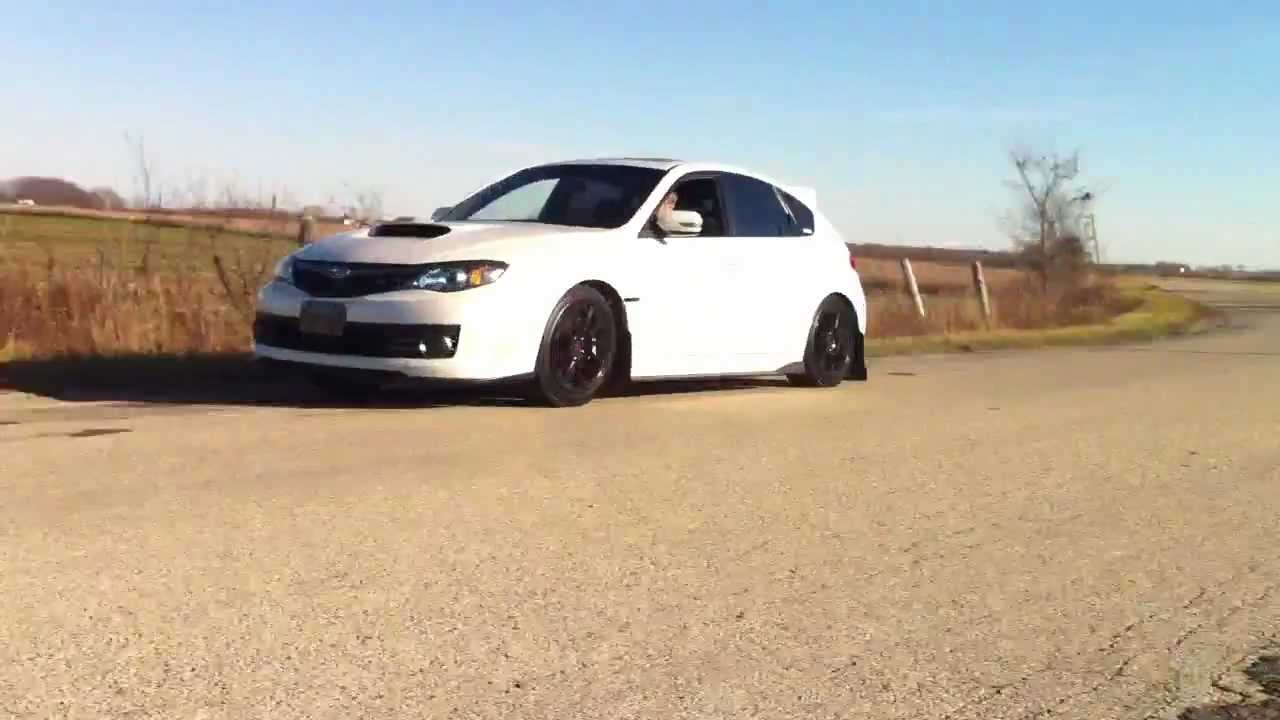 Cammed LS1 437whp + Stage 2 STI 100mph s-bend - YouTube