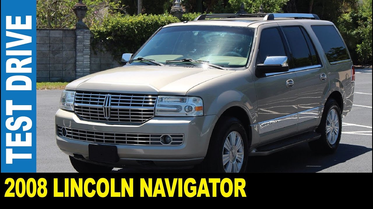 2008 Lincoln Navigator 5.4 V8 engine top reliable American big SUV ...