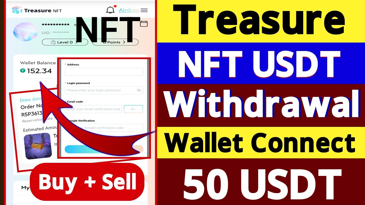 Treasure NFT Withdrawal | Treasure NFT USDT Withdrawal | Treasure NFT ...