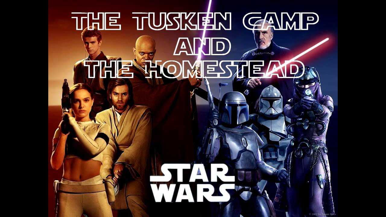 The Tusken Camp and the Homestead - Star Wars Episode II Attack of the ...