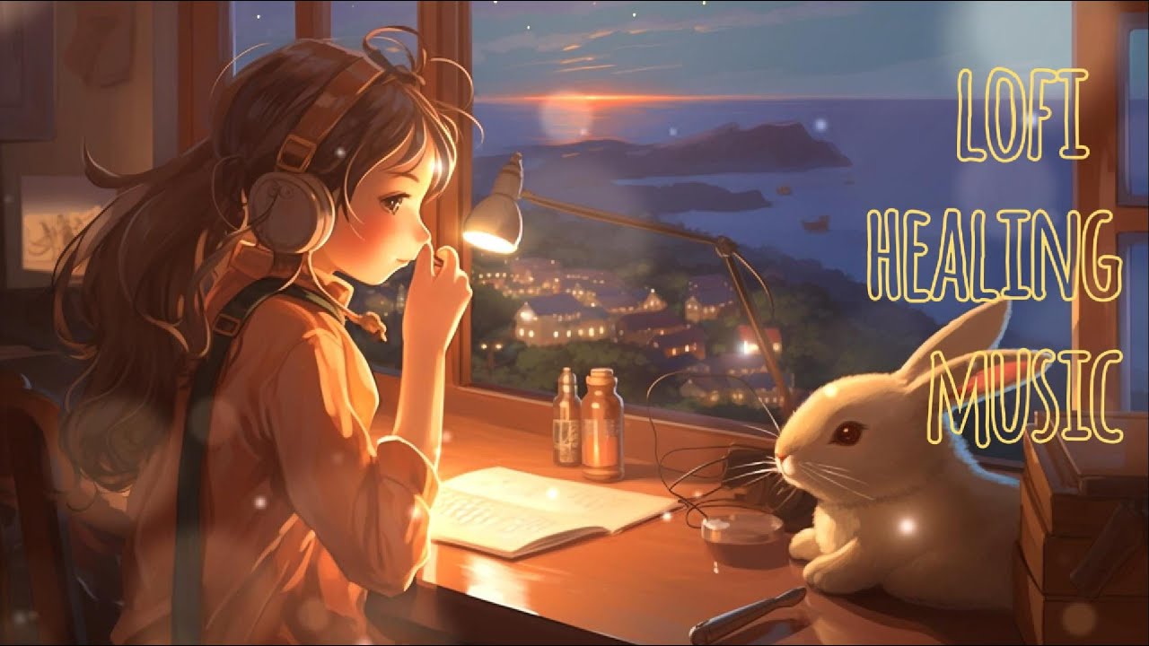 lofi Healing Music 로파이 힐링 음악 #rabbit #롭이어 #휴식 #힐링음악 #healing #Music # ...