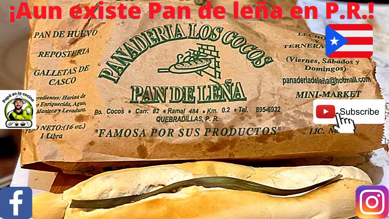 Visitando la ultima panadería con Pan de leña en Puerto Rico - YouTube