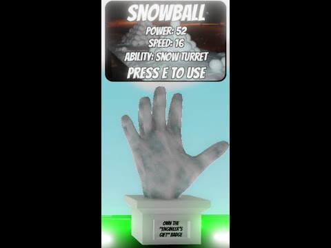 Showcasing The Not-So-New Snowball Glove In Slap Battles! (Roblox ...