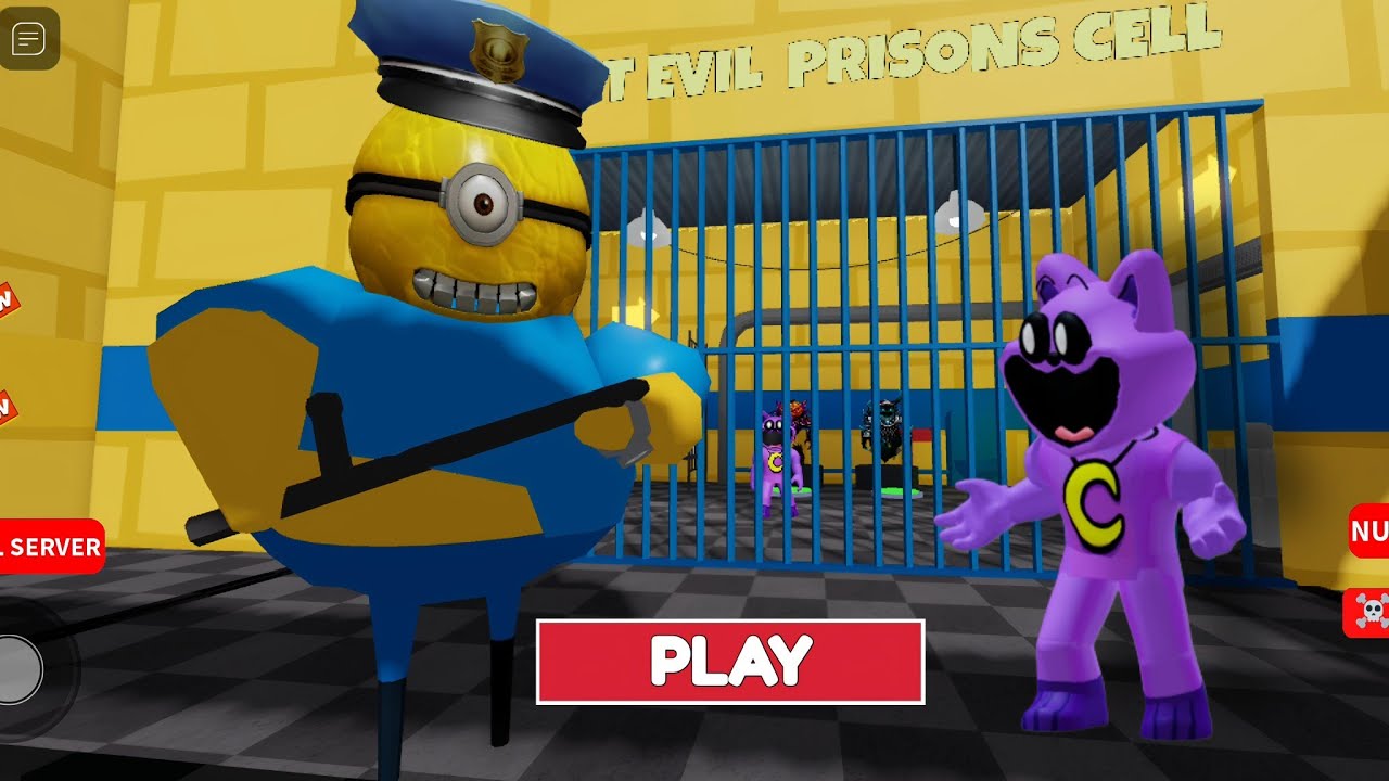 [NEW!] MINIONS 2 BARRY'S PRISON RUN! (OBBY) - CATNAP VS DESPICABLE ME 4 ...