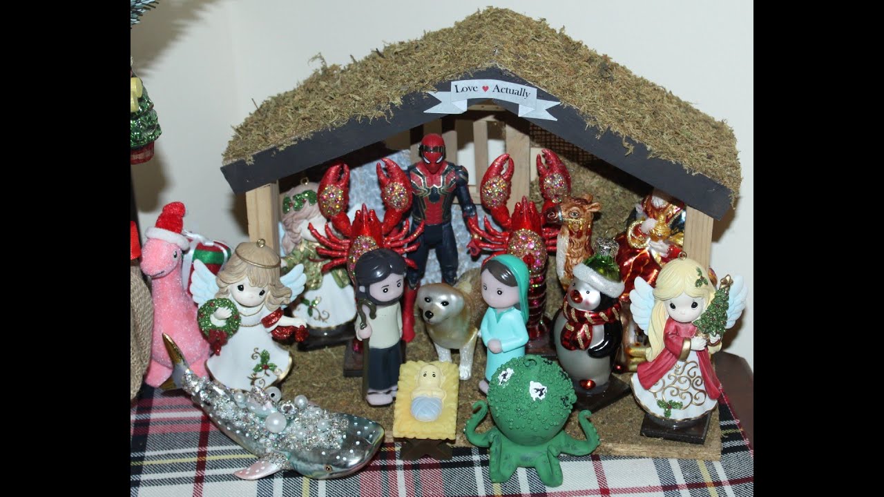 Making A Love Actually Themed Nativity Scene - YouTube