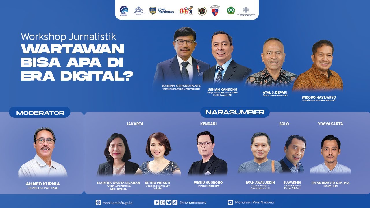 Workshop Jurnalistik “Wartawan Bisa Apa di Era Digital - YouTube
