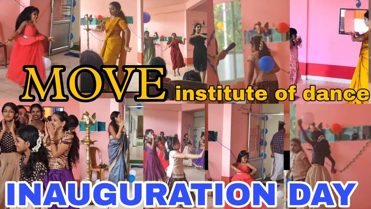 Inauguration day ️MOVE Institute of Dance|Dance class inauguration|Esha kishore#dance # ...