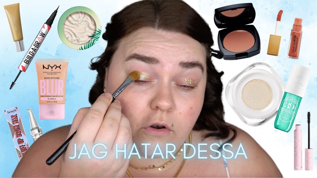 FÖRSÖKER FIXA SMINK JAG HATAR? - YouTube