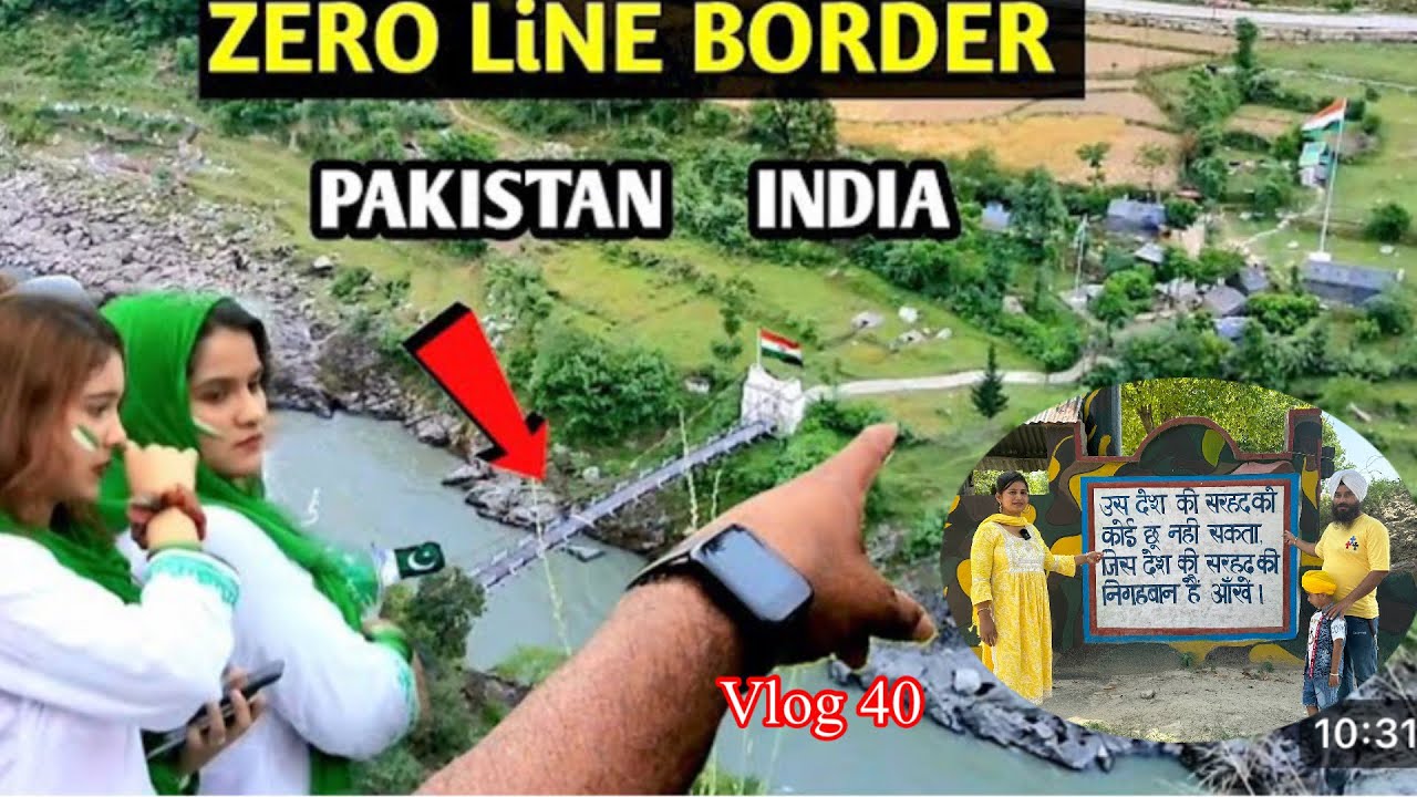 #zero line border#khemkaran border #amritsar town rider - YouTube