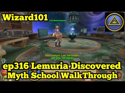 Wizard101 Myth Walkthrough ep316 Lemuria Discovered - YouTube