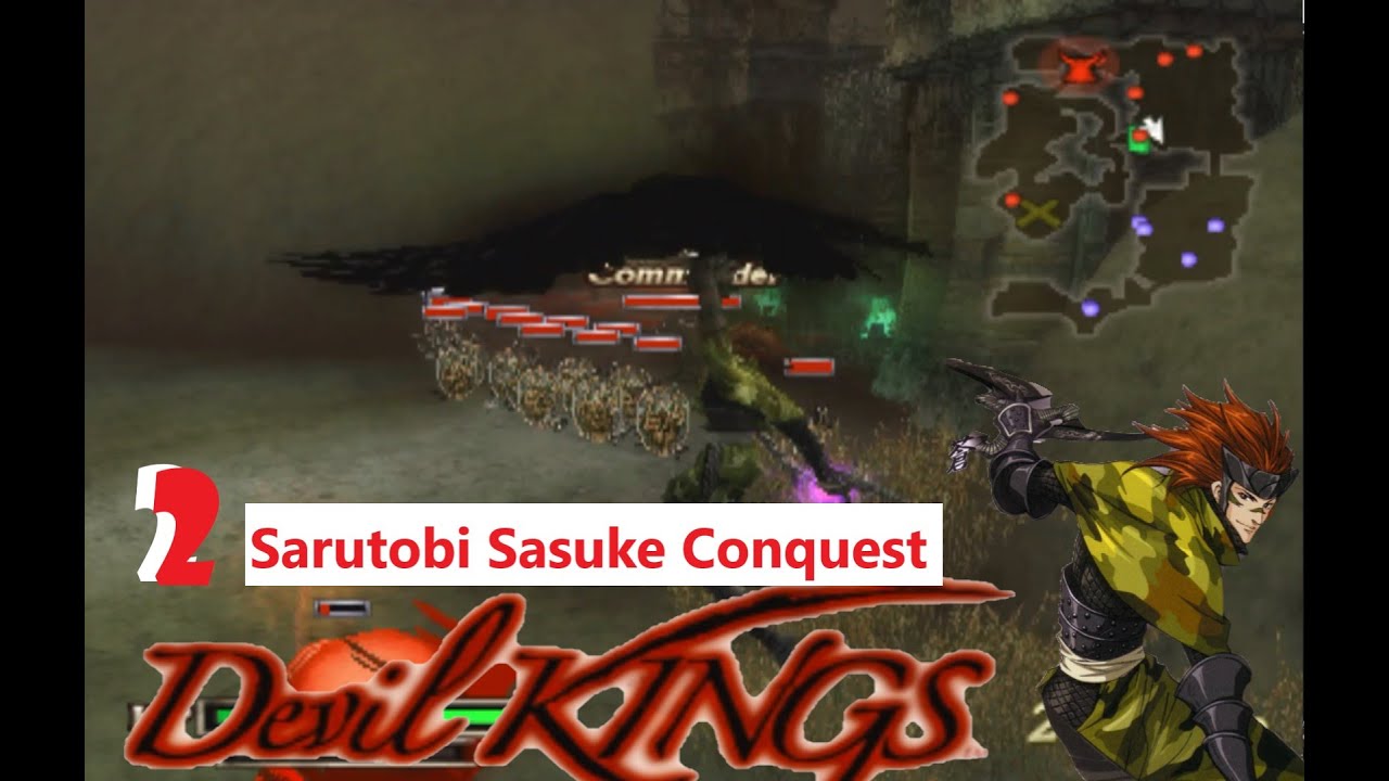 Devil Kings Talon, Sarutobi Sasuke Conquest Battle #2 | Devil King ...