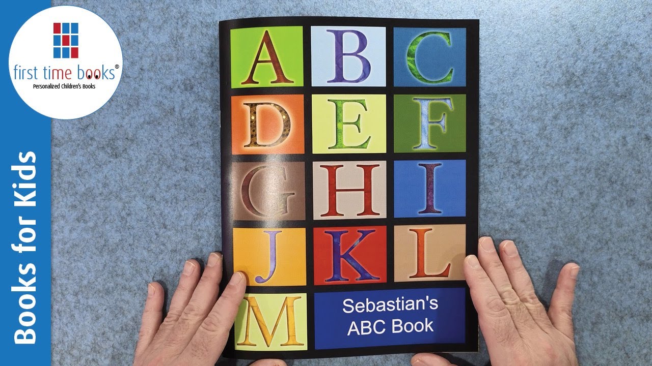 Sebastian's ABC Book - Personalized Children's Books - First Time Books ...