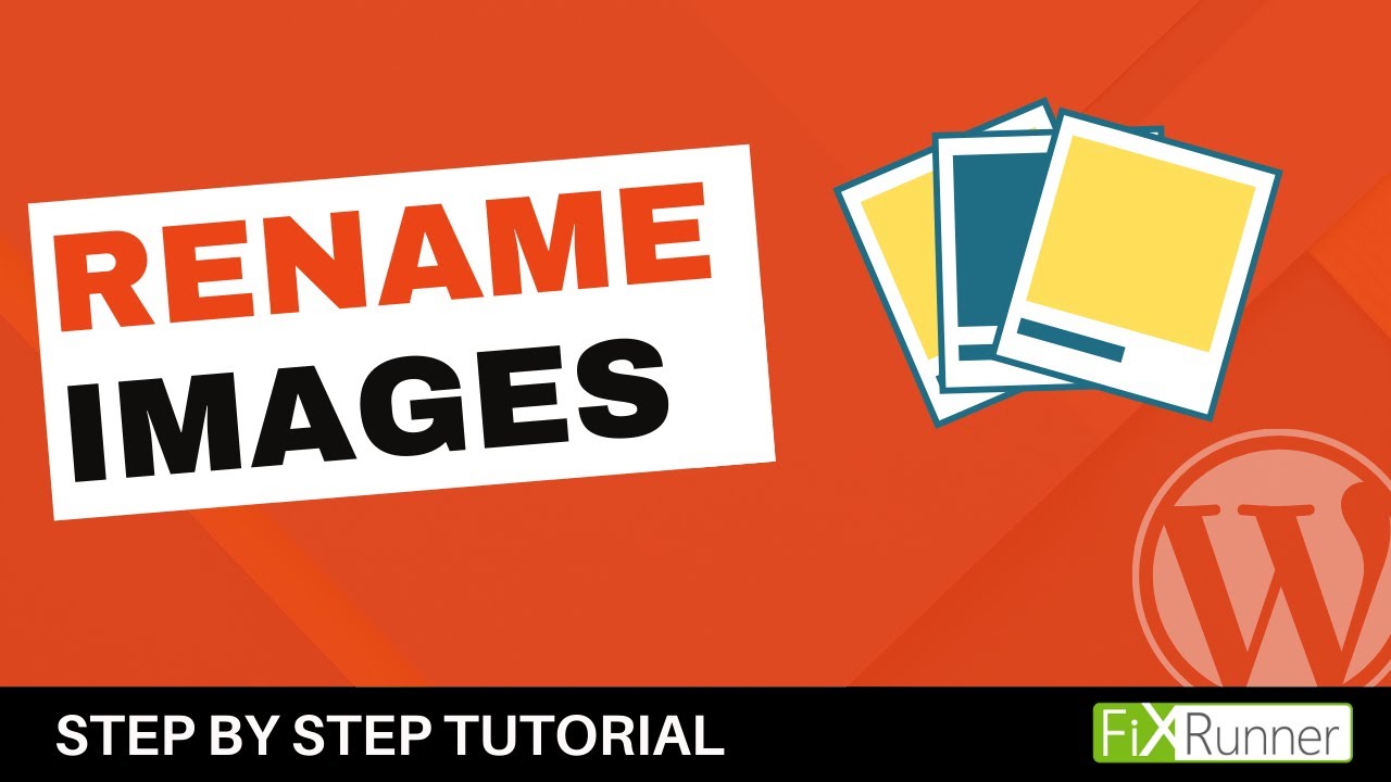 How To Rename Images And Media Files In WordPress YouTube How To Rename Images And Media Files In WordPress YouTube