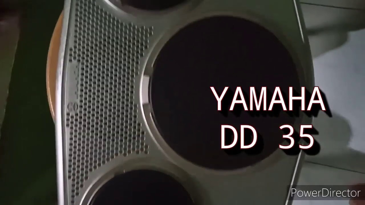 yamaha DD 35 digital drum testing - YouTube