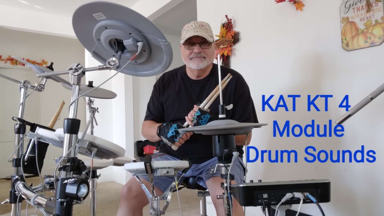 KAT KT4 Drum Module Samples And Overview 10/24/24 - YouTube