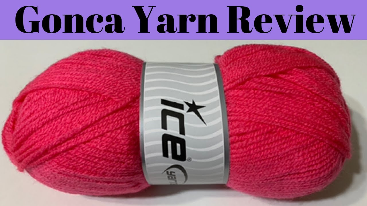 Ice Yarn Review/ Gonca - YouTube