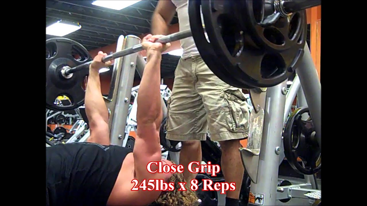 NEW Bench Grip! Full Bench Press Training Session - YouTube