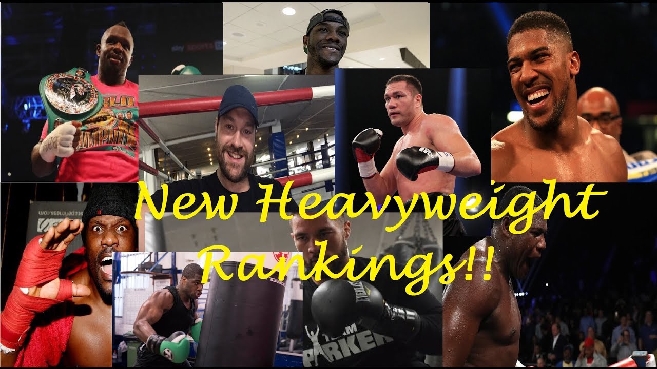 OFFICIAL FINAL 2018 HEAVYWEIGHT WORLD BOXING RANKINGS LIST!! BRITISH ...
