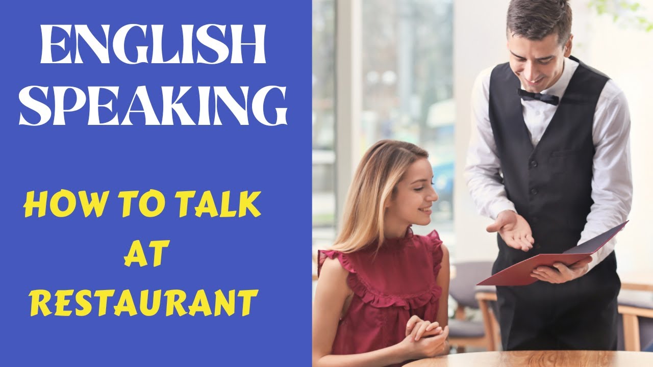 Talking at a Restaurant | English Speaking Practice - YouTube