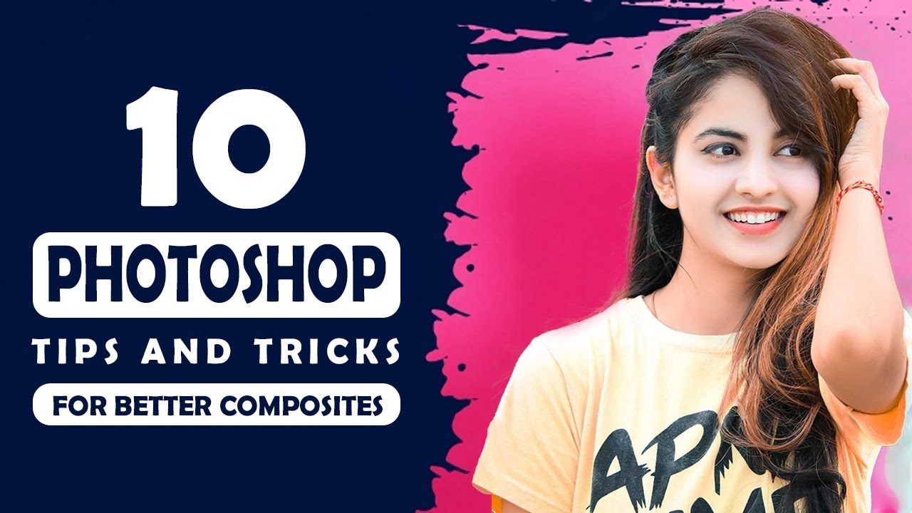 10 AMAZING Photoshop Tips, Tricks, and Hacks | Photoshop Tutorial - YouTube