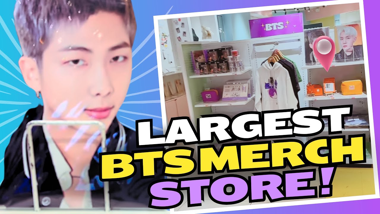 The Largest Store of BTS Merch with Play Line BT21 Merch 😍 - YouTube