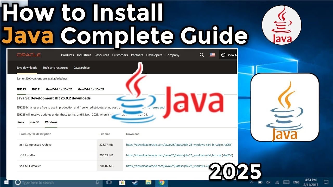 How to Install and Setup Java (JDK) on PC or Laptop - Full Step-by-Step Guide - YouTube