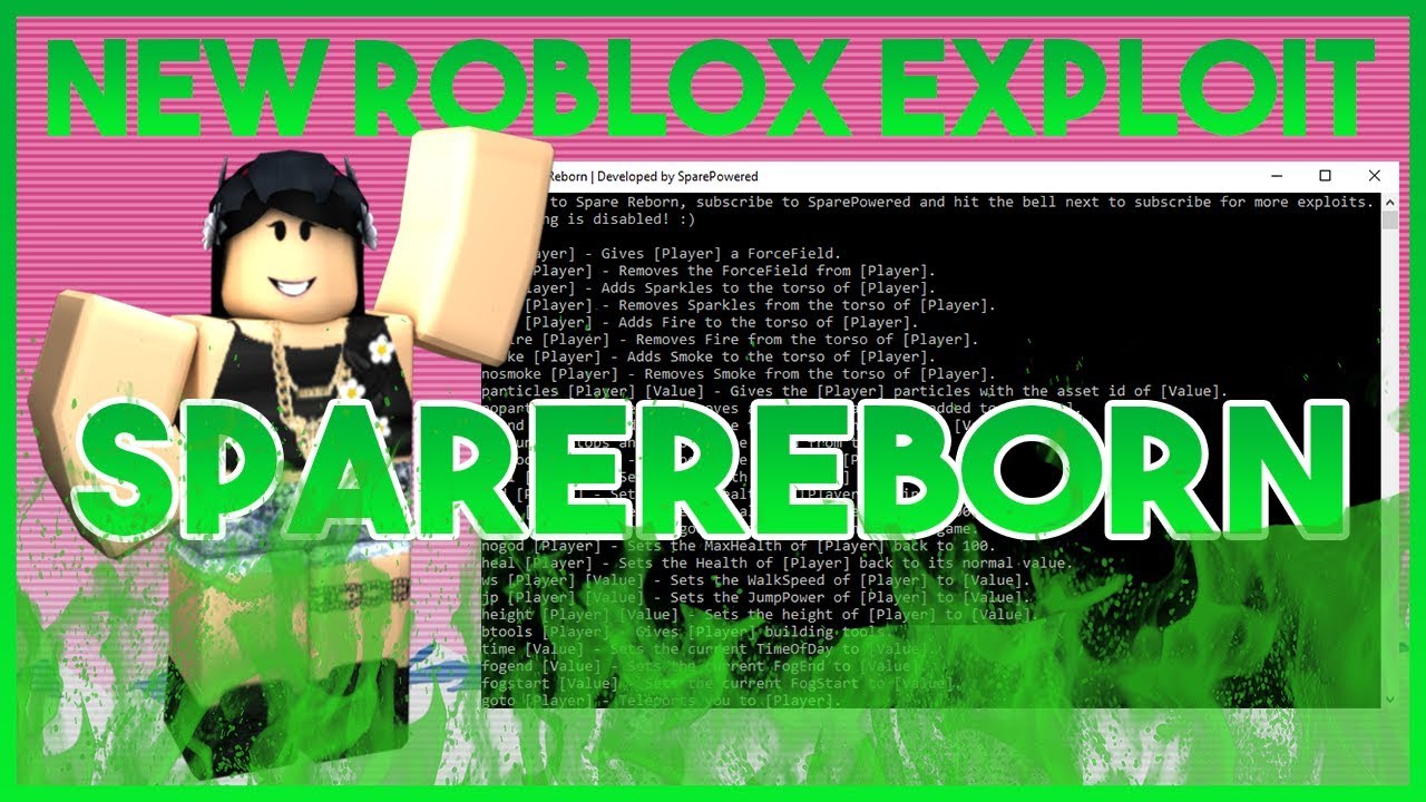 [OP ASF] NEW ROBLOX EXPLOIT: SPAREREBORN (Patched) [FLING, SKYBOX ...