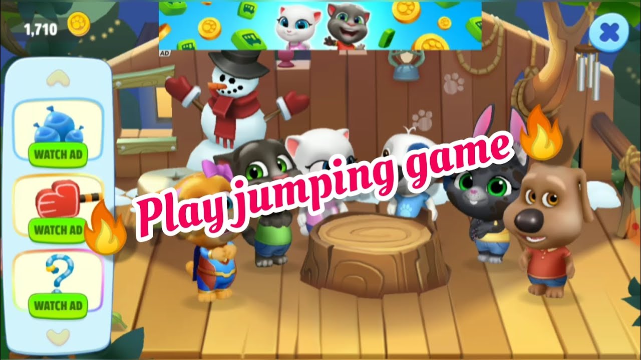 🔥🔥 Today I play jumping game & more fun - YouTube