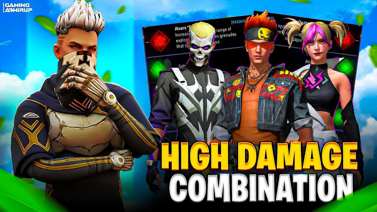 AFTER UPDATE - Best High Damage Character Combination😱🤯| Best Character ...