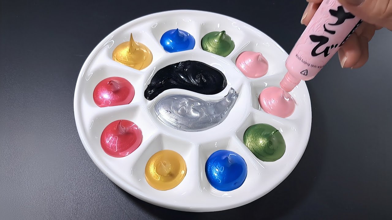 Silver VS Black - Making 10 New Metallic Colors From Primary Metallic ...