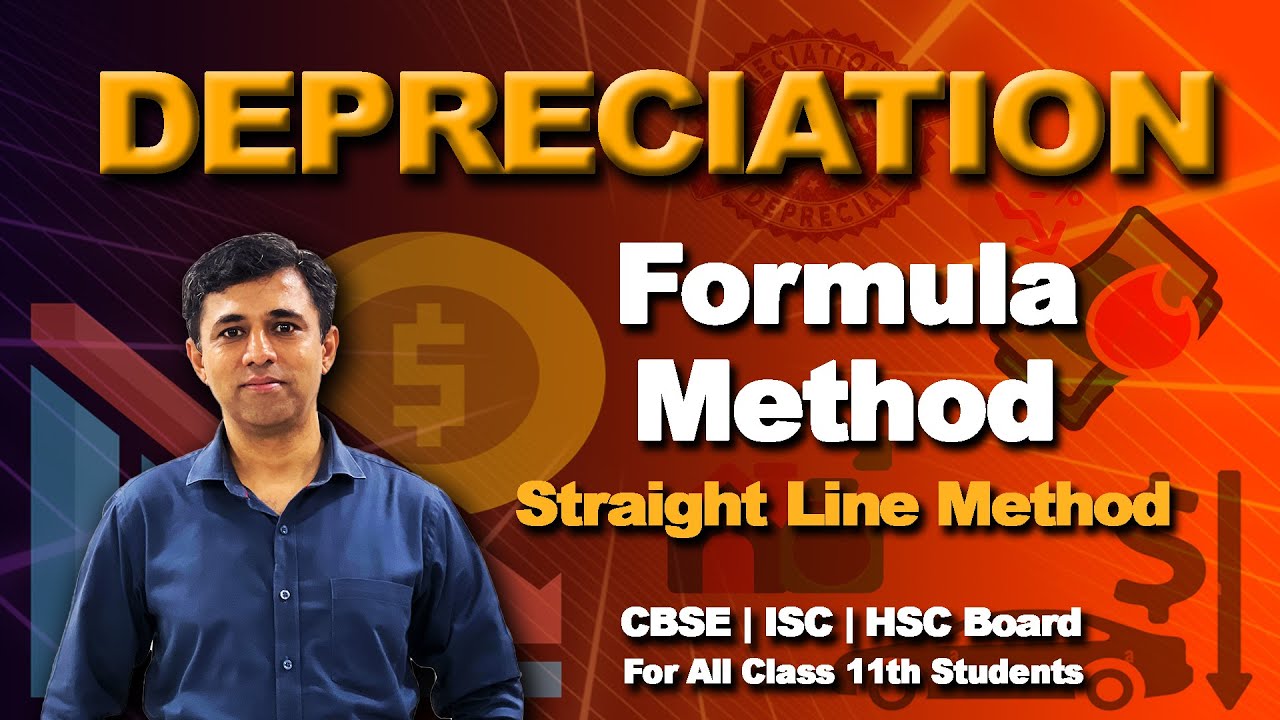 Straight Line Method | Depreciation | Book Keeping & Accounts | Ajay ...