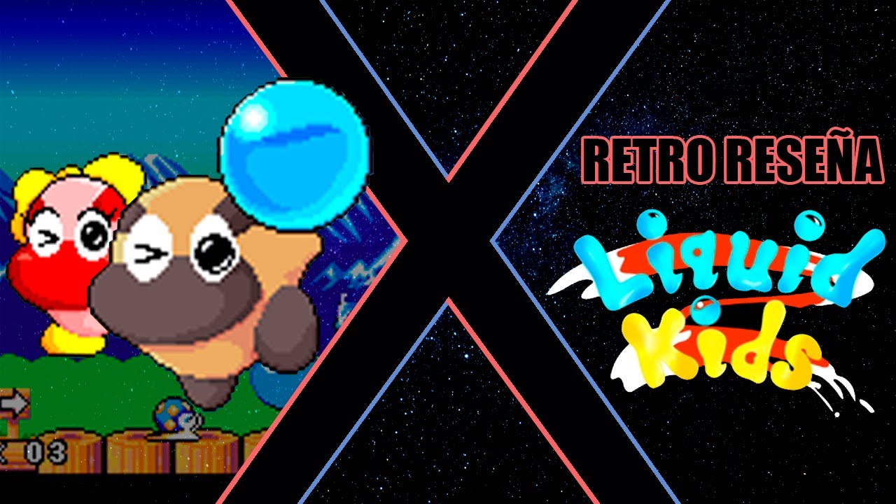 LIQUID KIDS - ARCADE - RETRO RESEÑA - YouTube