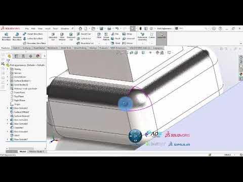 cara menambahkan appearance pada part - TUTORIAL SOLIDWORKS - YouTube