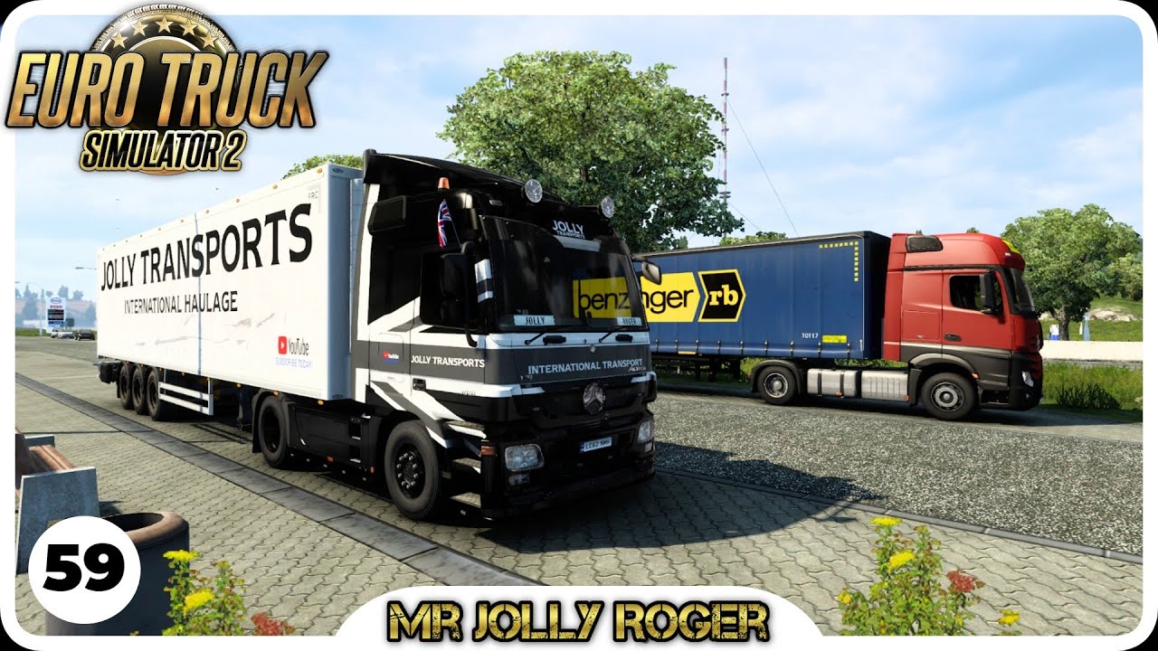 Euro Truck Simulator 2 | Ep59 | A real lorry driver plays! - YouTube