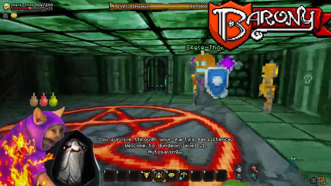 Hell is truly a hellish place | Barony. The Hunt for Hell (4) - YouTube