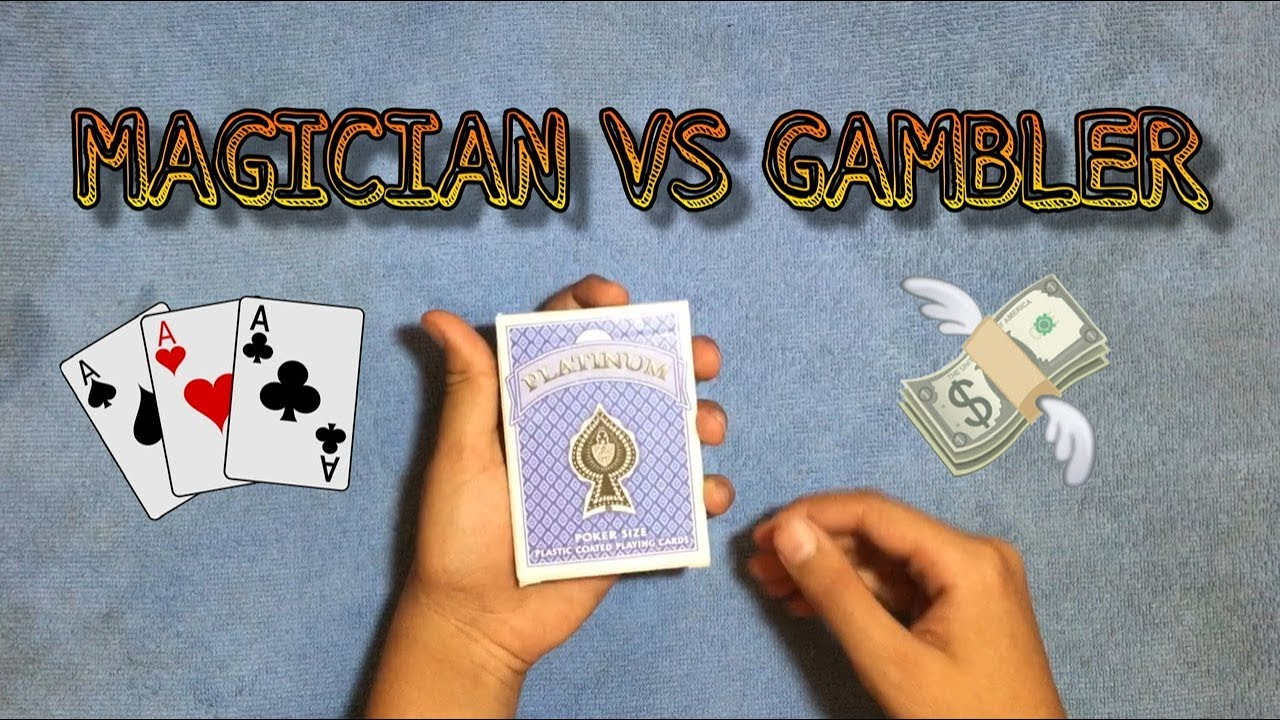 MAGICIAN VS GAMBLER CARD TRICK!!MAGIC FIELD! - YouTube