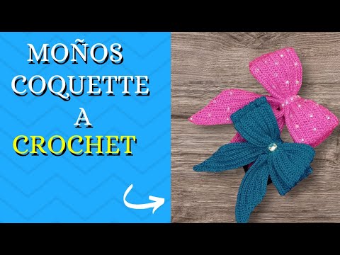 MOÑOS COQUETTE A CROCHET/Paso a paso - YouTube