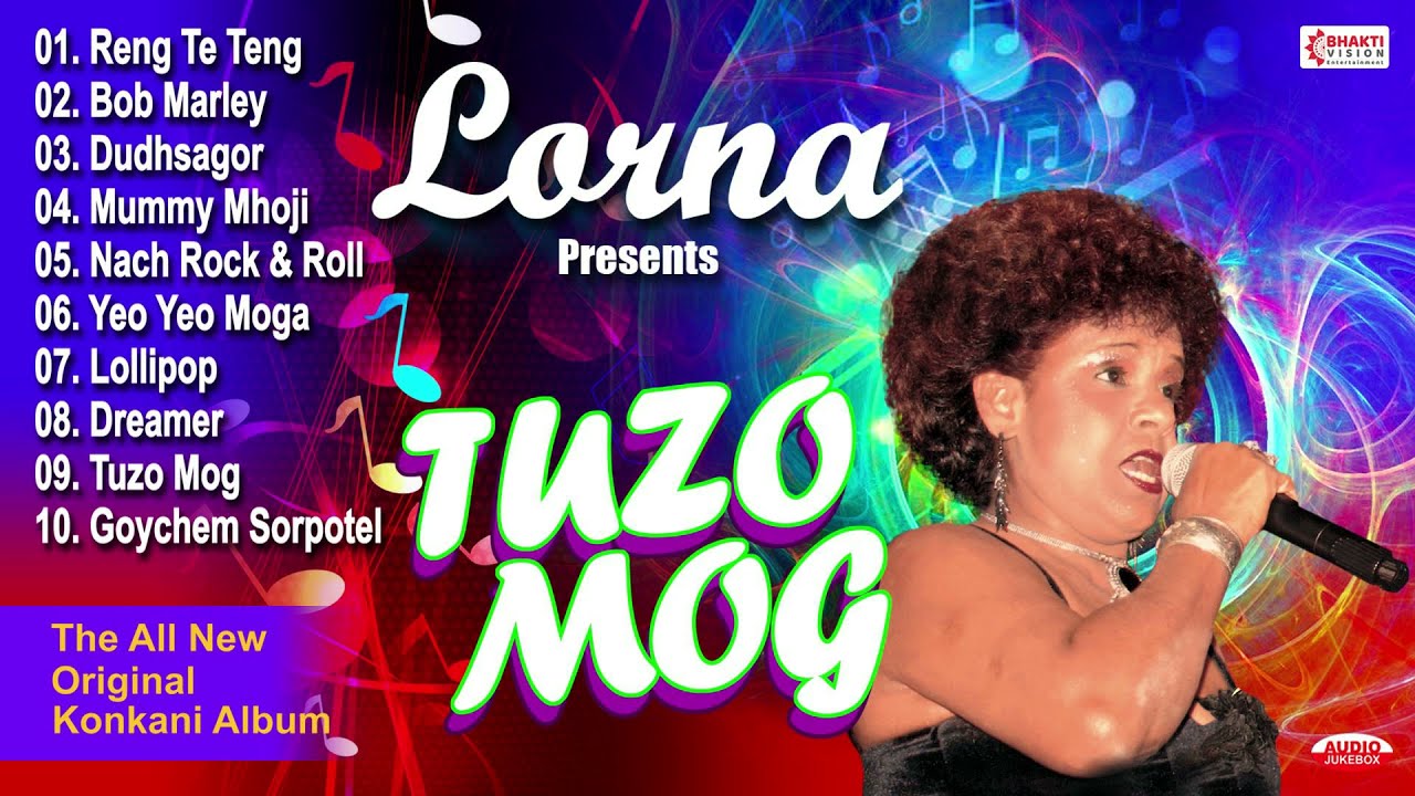 Tuzo Mog - Lorna | Top 10 Superhit Songs of Lorna | Superhit Konkani ...